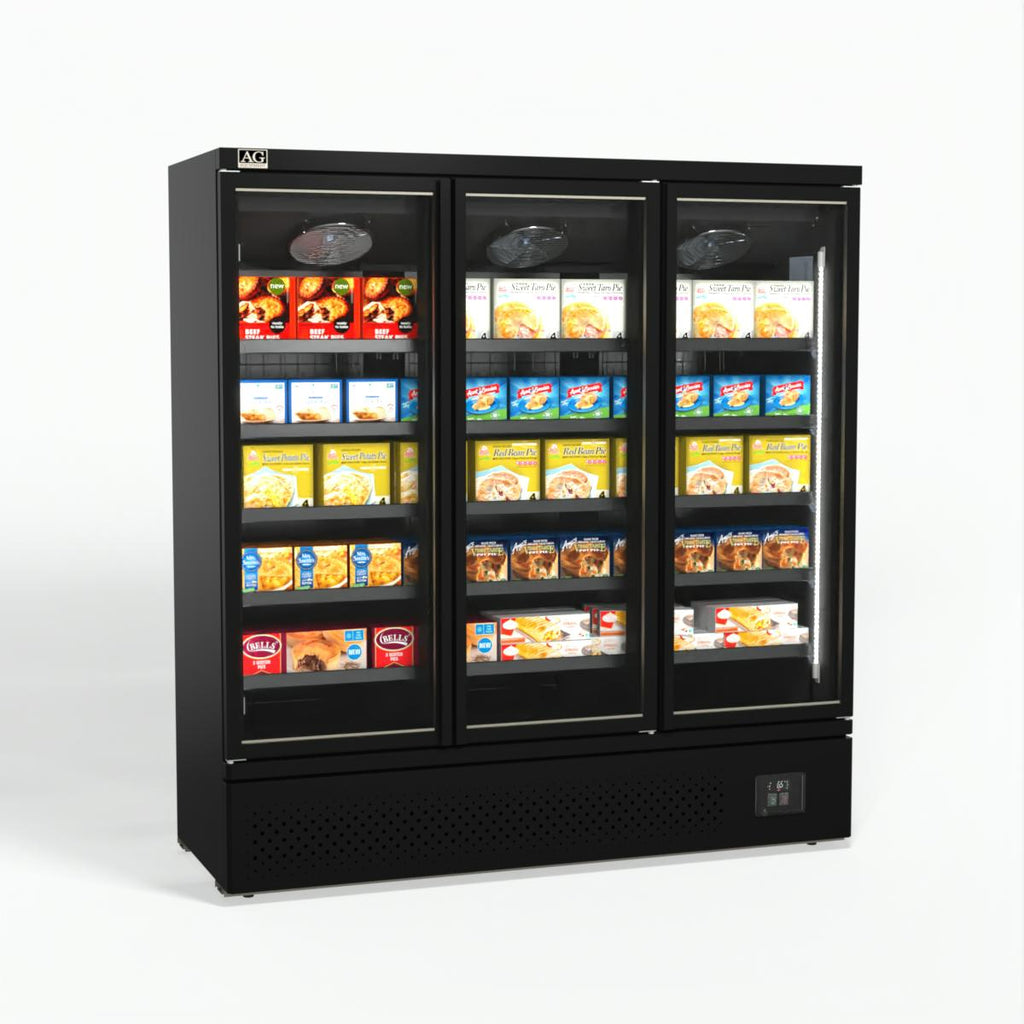 AG Supermarket Three Doors Upright Display Freezer FSB1500 – Kitchen ...