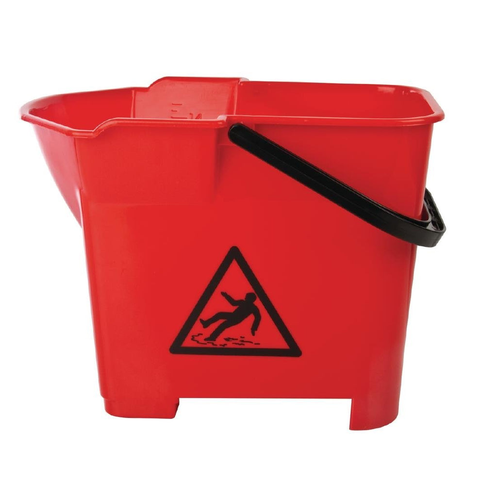 Jantex Red Bucket with Handle – Kitchen Express Australia