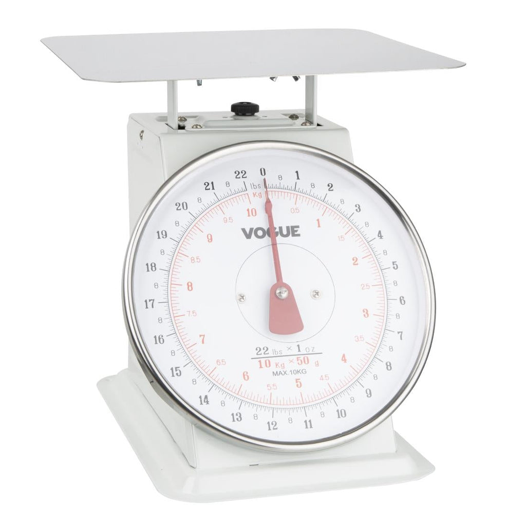 Vogue Kitchen Scale Flat Top 10kg - Grad. 50g – Kitchen Express Australia